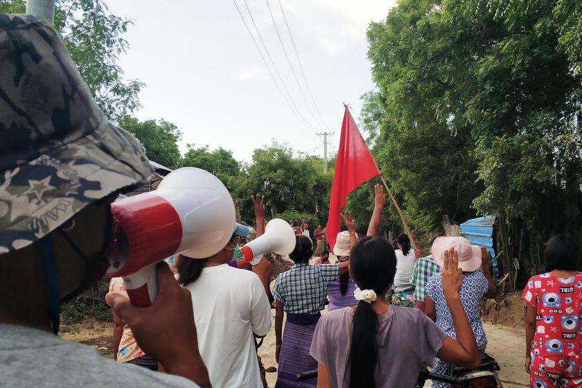 Local PDF leader killed and house burnt during military raid on two ...